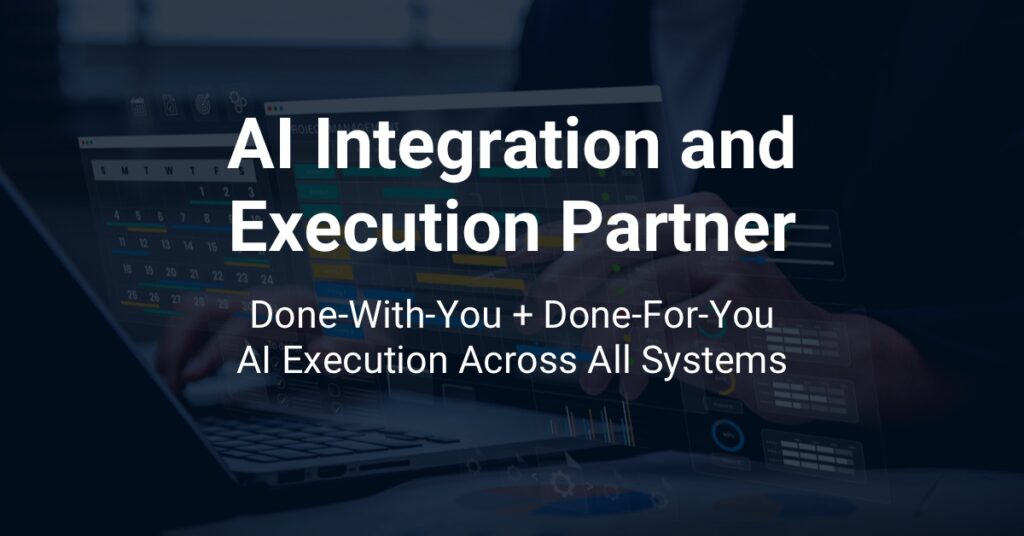 AI Integration & Execution Services to Optimize Your Business