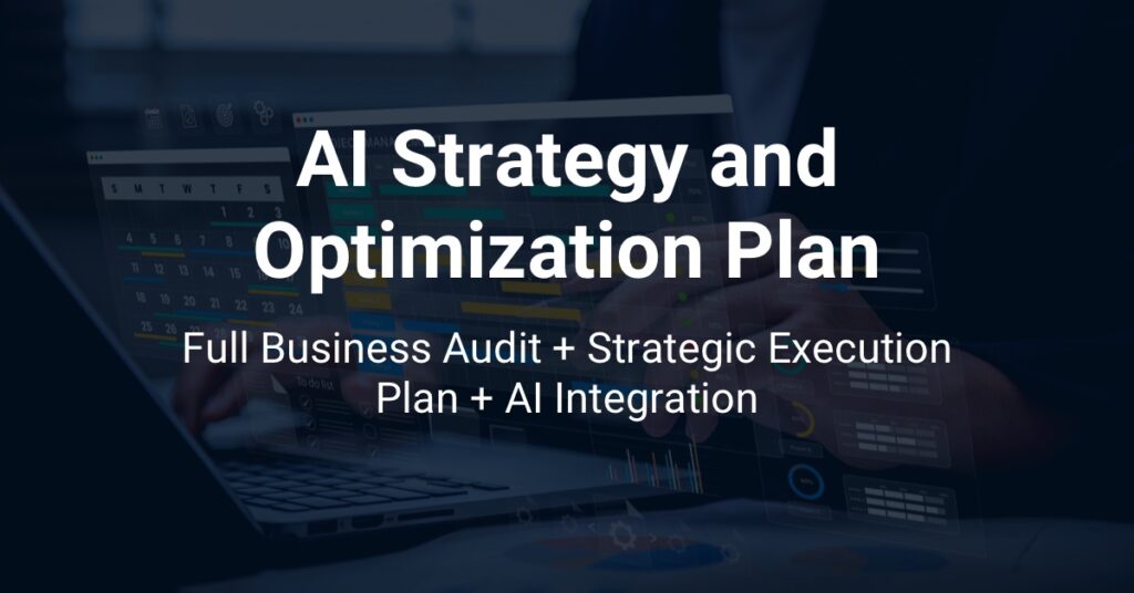 AI Business Optimization and Strategic Integration Plan - Brand Identified